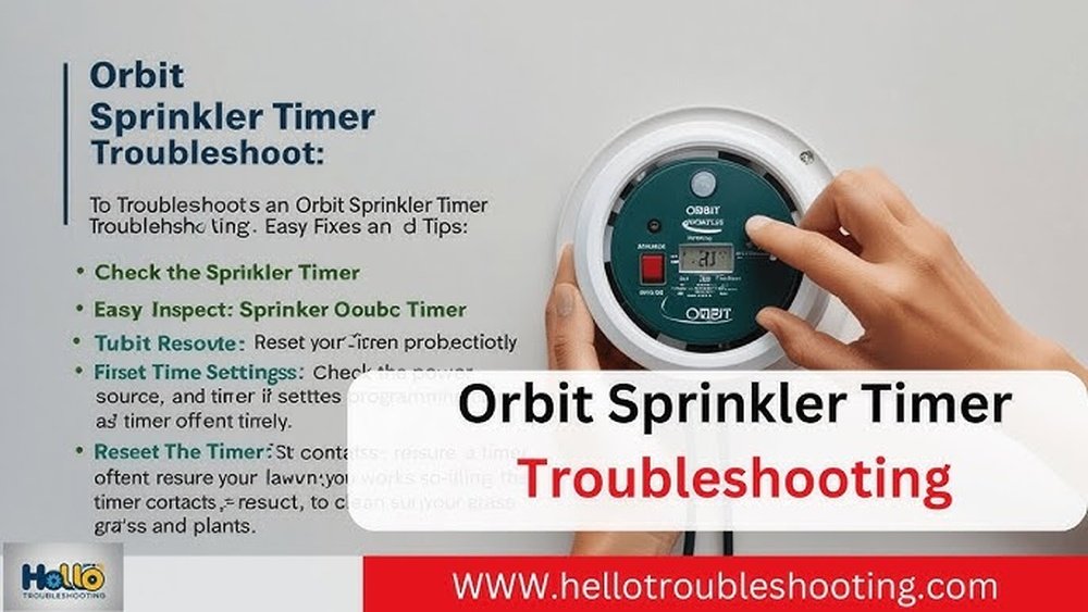 Orbit Sprinkler Controller Troubleshooting: Quick Fixes Guide ...