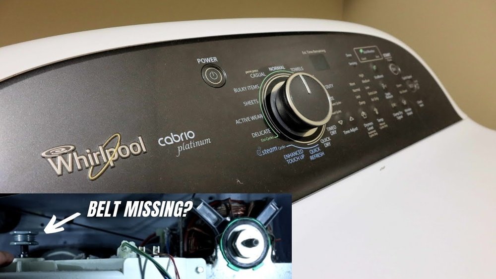 Whirlpool Cabrio Dryer Not Spinning